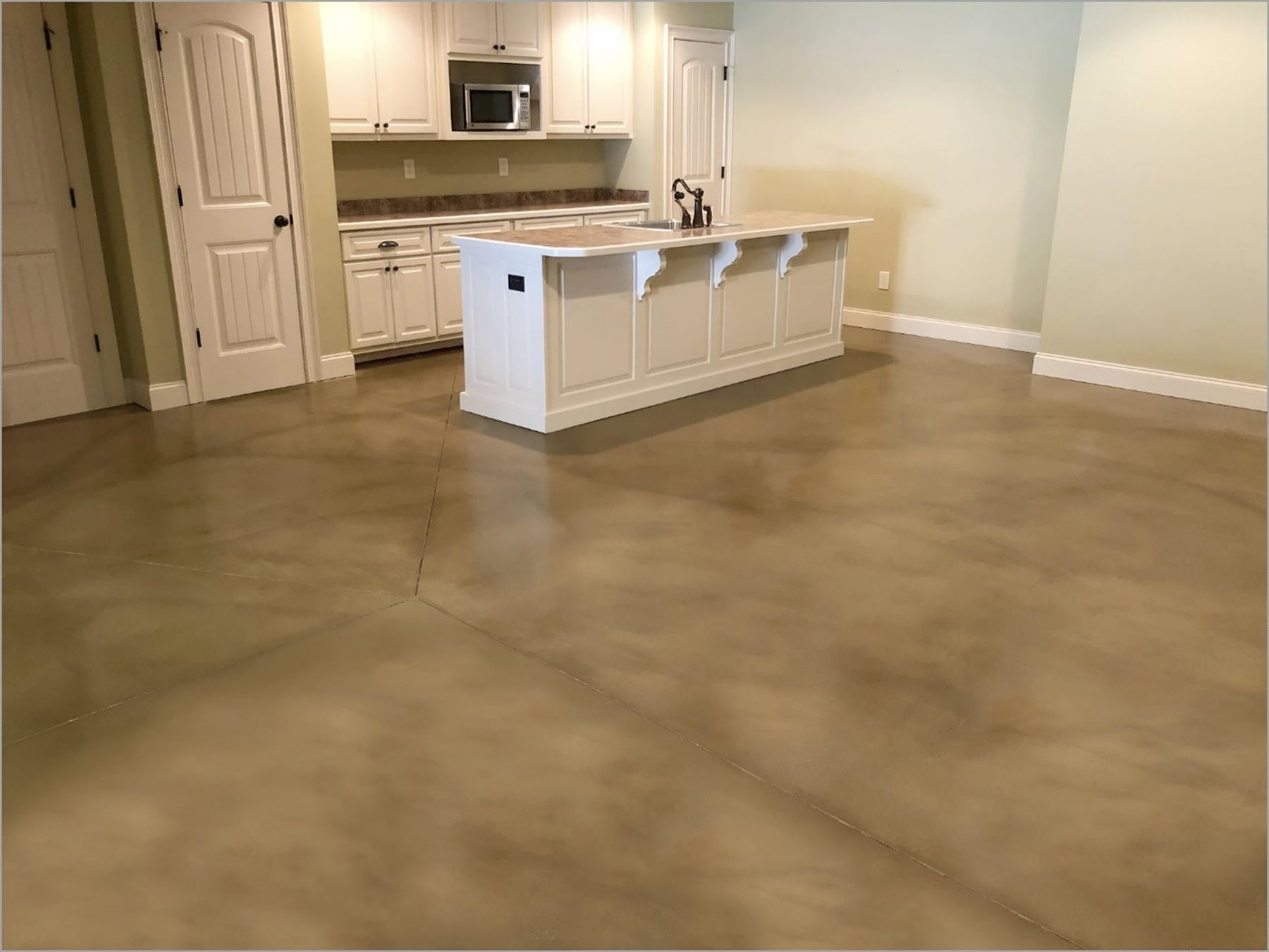 Light Stained Concrete Colors
