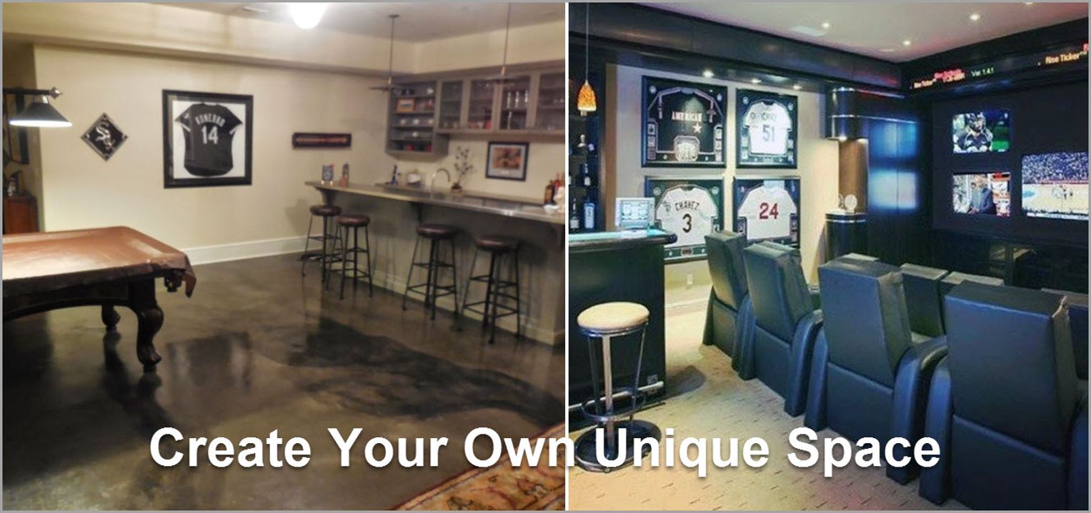 Create Super Bowl Central In Your Basement | Concrete Craft