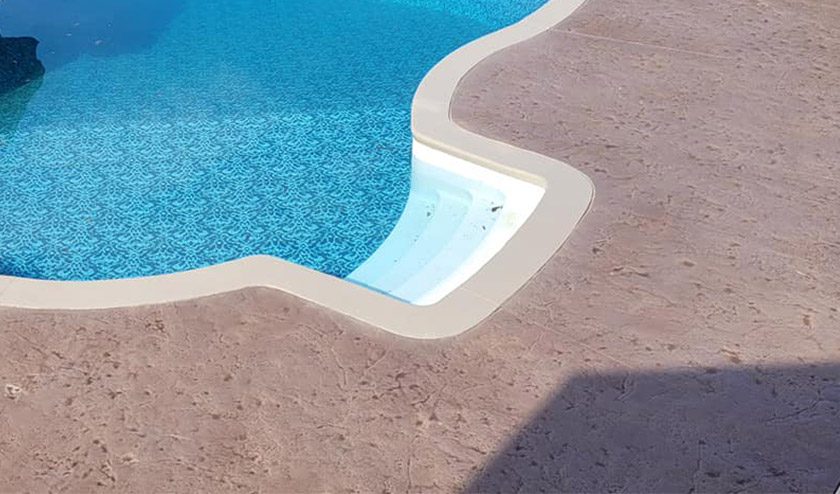 Stained Concrete Pool Decks | Concrete Craft