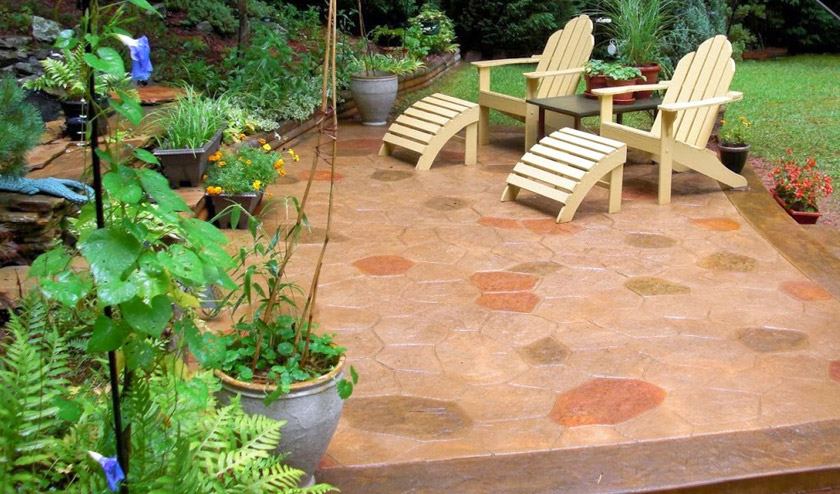 Stamped Concrete Patios | Concrete Craft