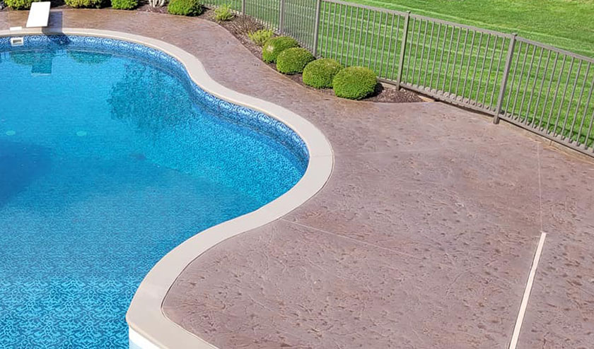 Stamped Concrete Pool Decks | Concrete Craft