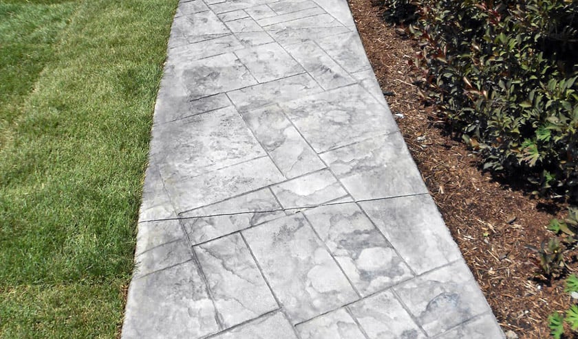 Stamped Concrete Walkways | Concrete Craft